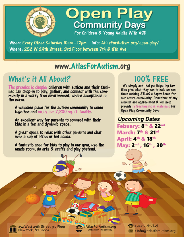 Open Play - Free Play For the Autism Community